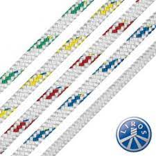 Liros Top Cruising Braid on Braid Rope White/Red ( Various Sizes ...