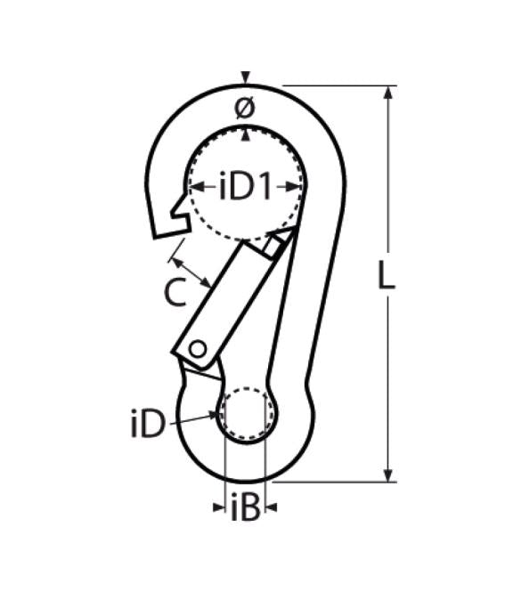 Spring Hook Carbine – Gib Yachts Chandlery